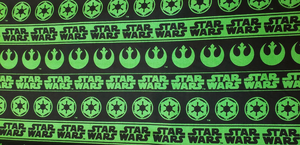 Star Wars - Green Logo – Affordable Textiles