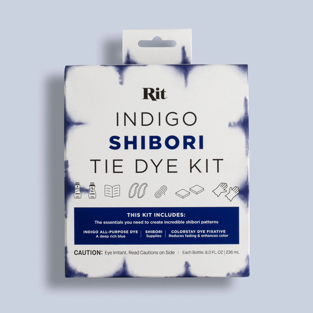 Indigo Shibori Tie-Dye Kit – Affordable Textiles