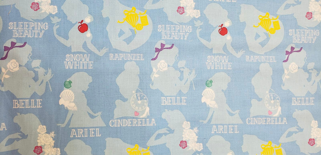 Disney Princess's- Blue – Affordable Textiles